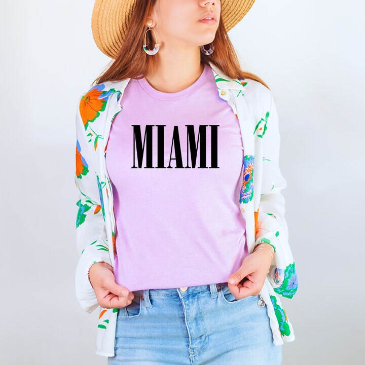 Miami SVG, Miami Tshirt Design, Baecation Miami Love, Rep Your City ...
