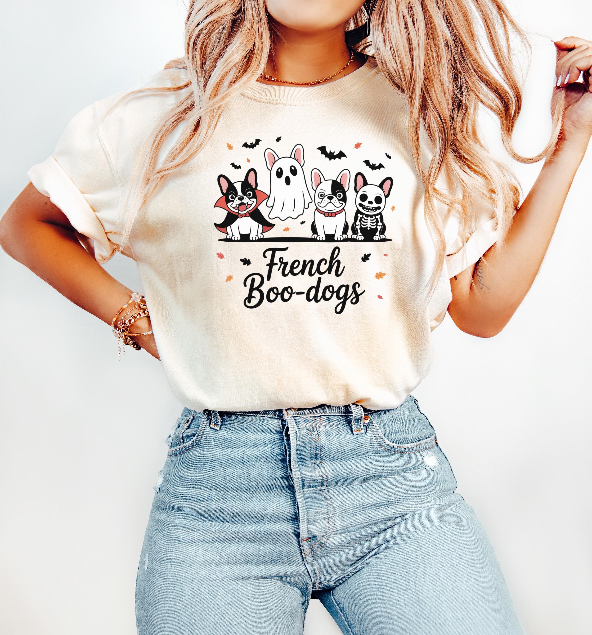 Fall French Bulldog Halloween PNG, Boo Dogs Funny Pun, Cute Dog ...