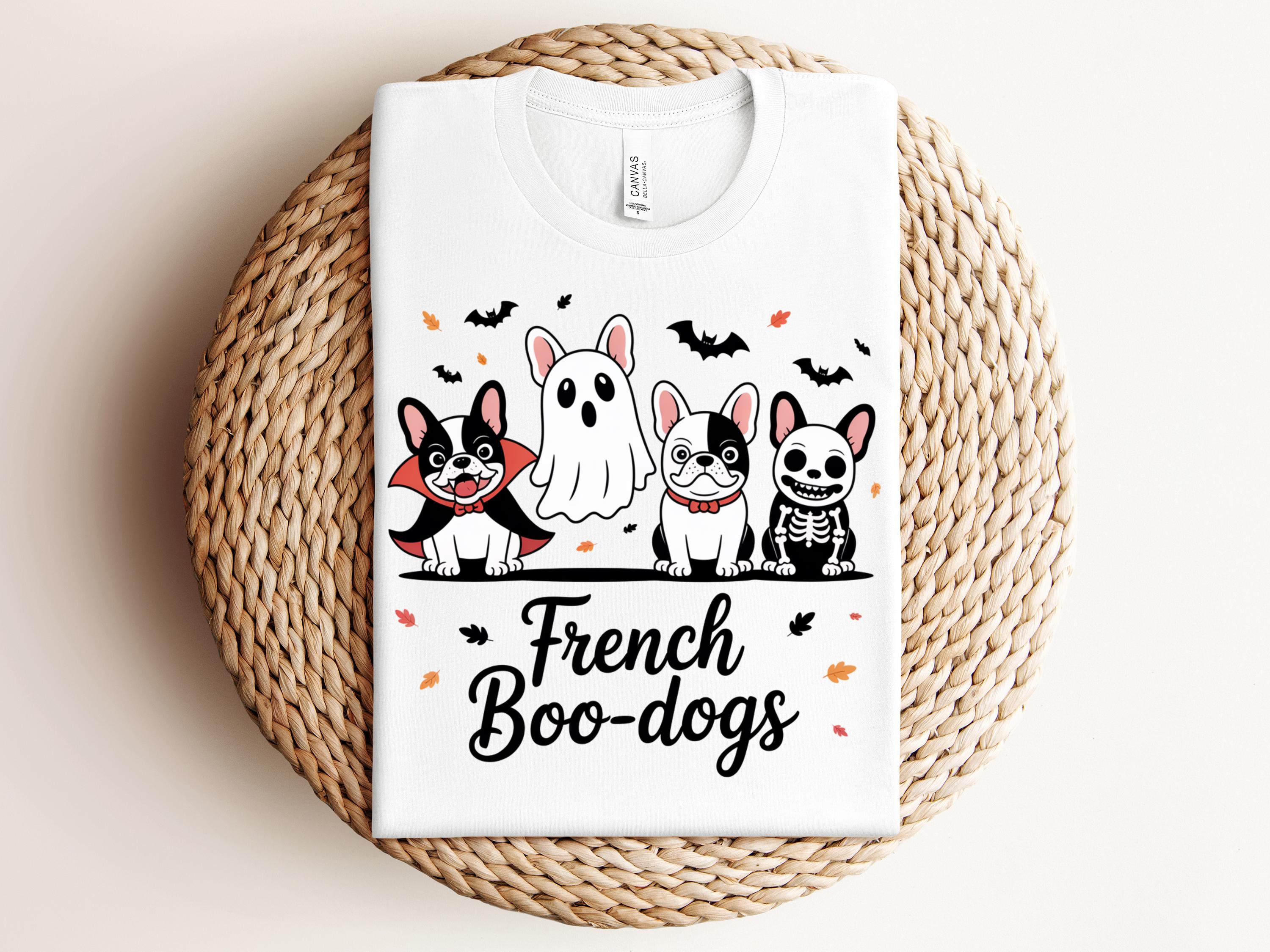 Fall French Bulldog Halloween PNG, Boo Dogs Funny Pun, Cute Dog ...