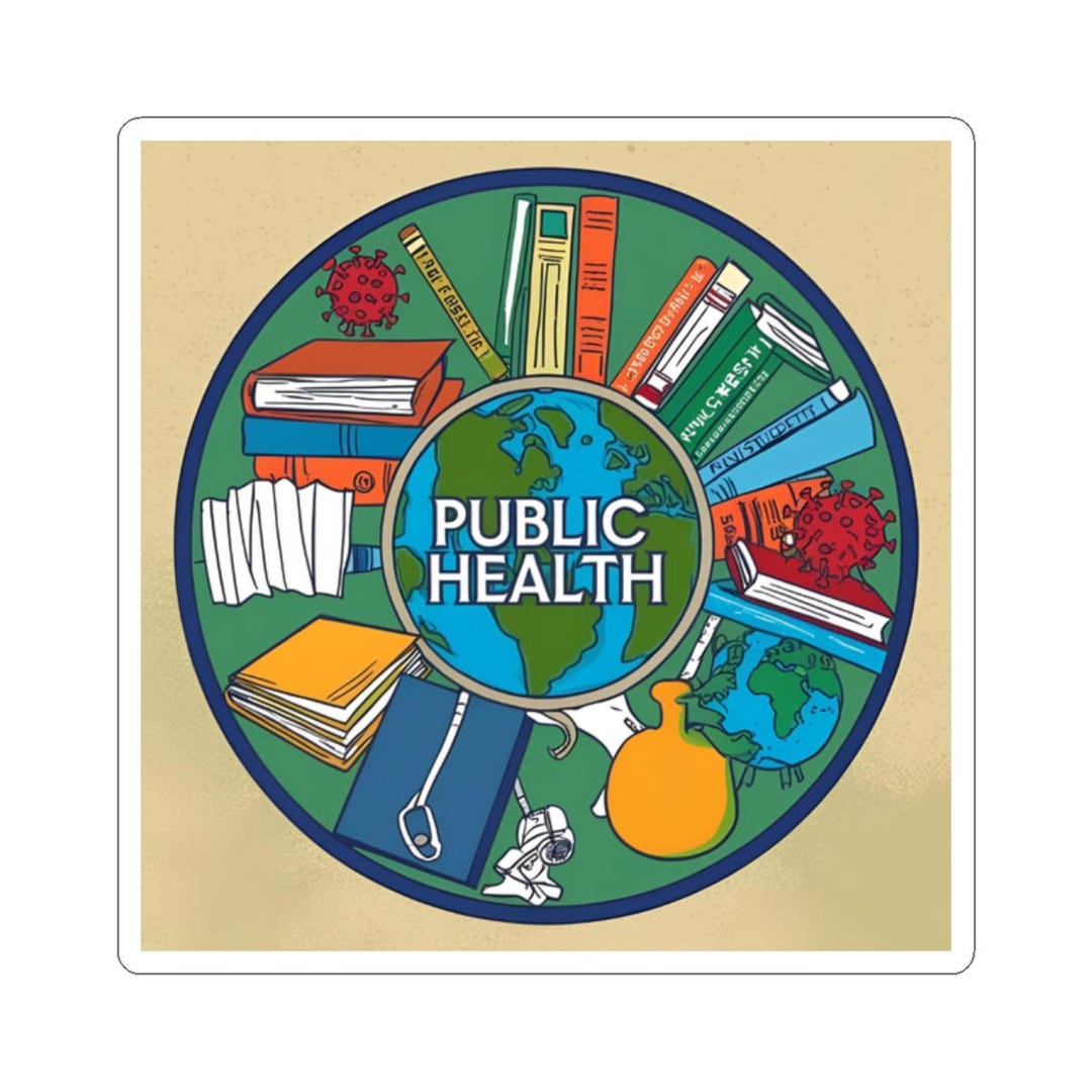 Public Health Sticker| Laptop Decals, Health Awareness, Educational ...