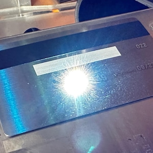 Custom Black Metal Credit Card, Laser Etched Debit Card, Heavy Weight ...