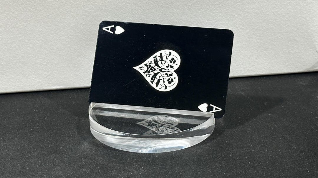 Custom Black Metal Credit Card, Laser Etched Stainless Steel Platinum ...