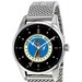 NOW is the Time on the Unisex Brushed Chrome Watch With Black Strap - Etsy