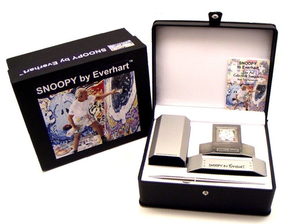 Snoopy by Everhart 3 Piece Desk Top Set Featuring Image of Charlie ...