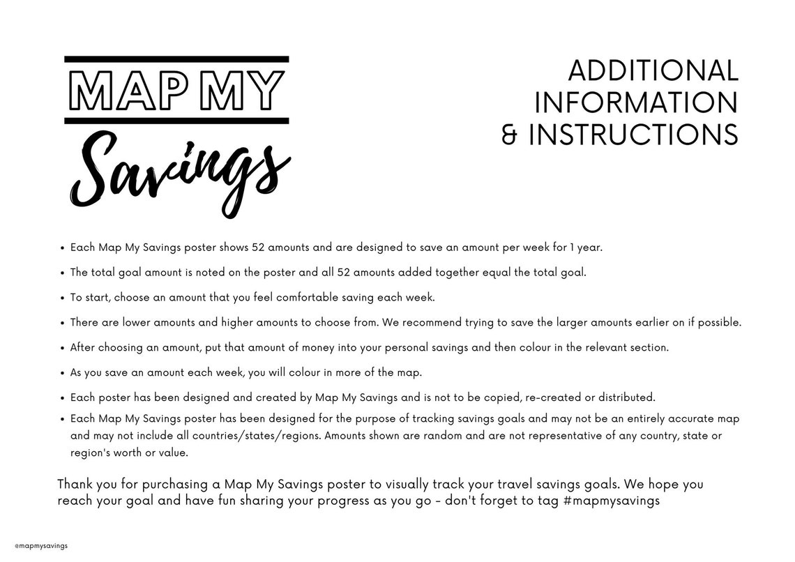 Australia 5,000 Dollars - Savings Goal Tracker - Etsy