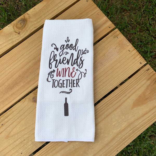 Friends Sayings for Kitchen Towels - Etsy