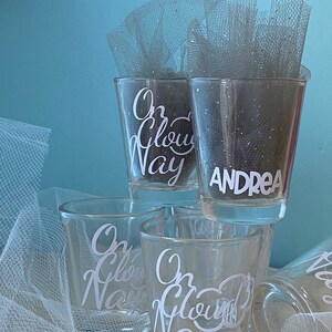 Custom "on Cloud Nine" Themed Shot Glasses, Party Favors, Bachelorette ...