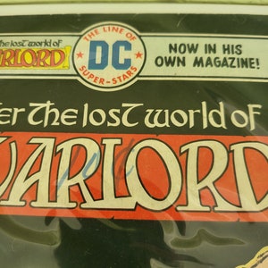 The Warlord DC Comics Lot 4 Books #1, 6, 7, 9 All KEYS Newsstand Bronze ...