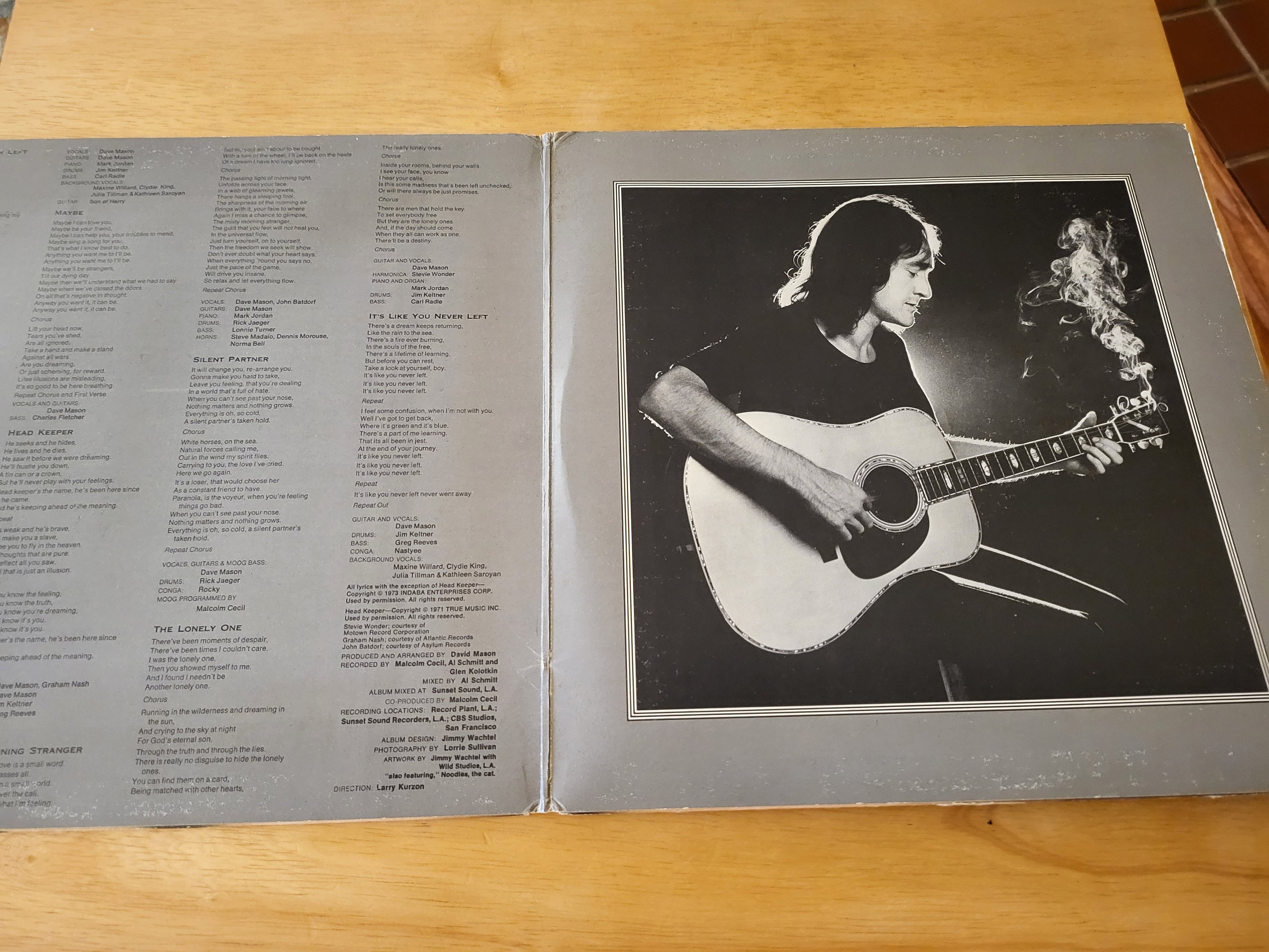 Dave Mason It's Like You Never Left LP 1973 Columbia KC - Etsy