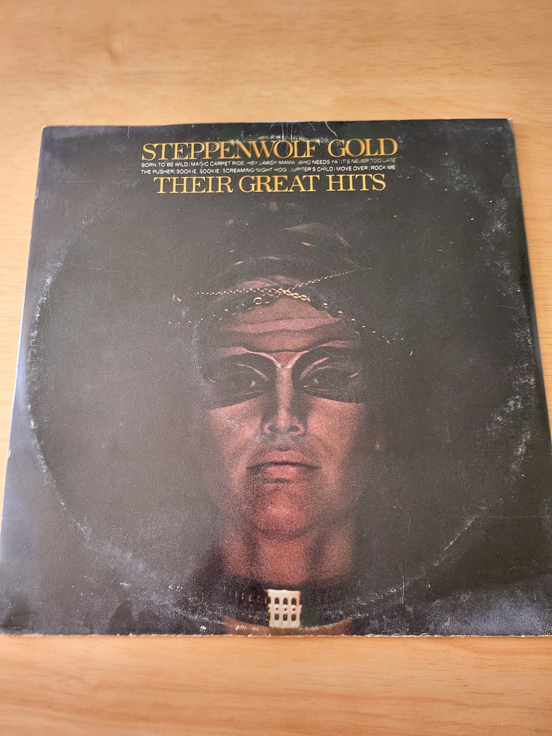 STEPPENWOLF Gold Greatest Hits LP Vinyl 1971 Dunhill Records DSX-50099 ...