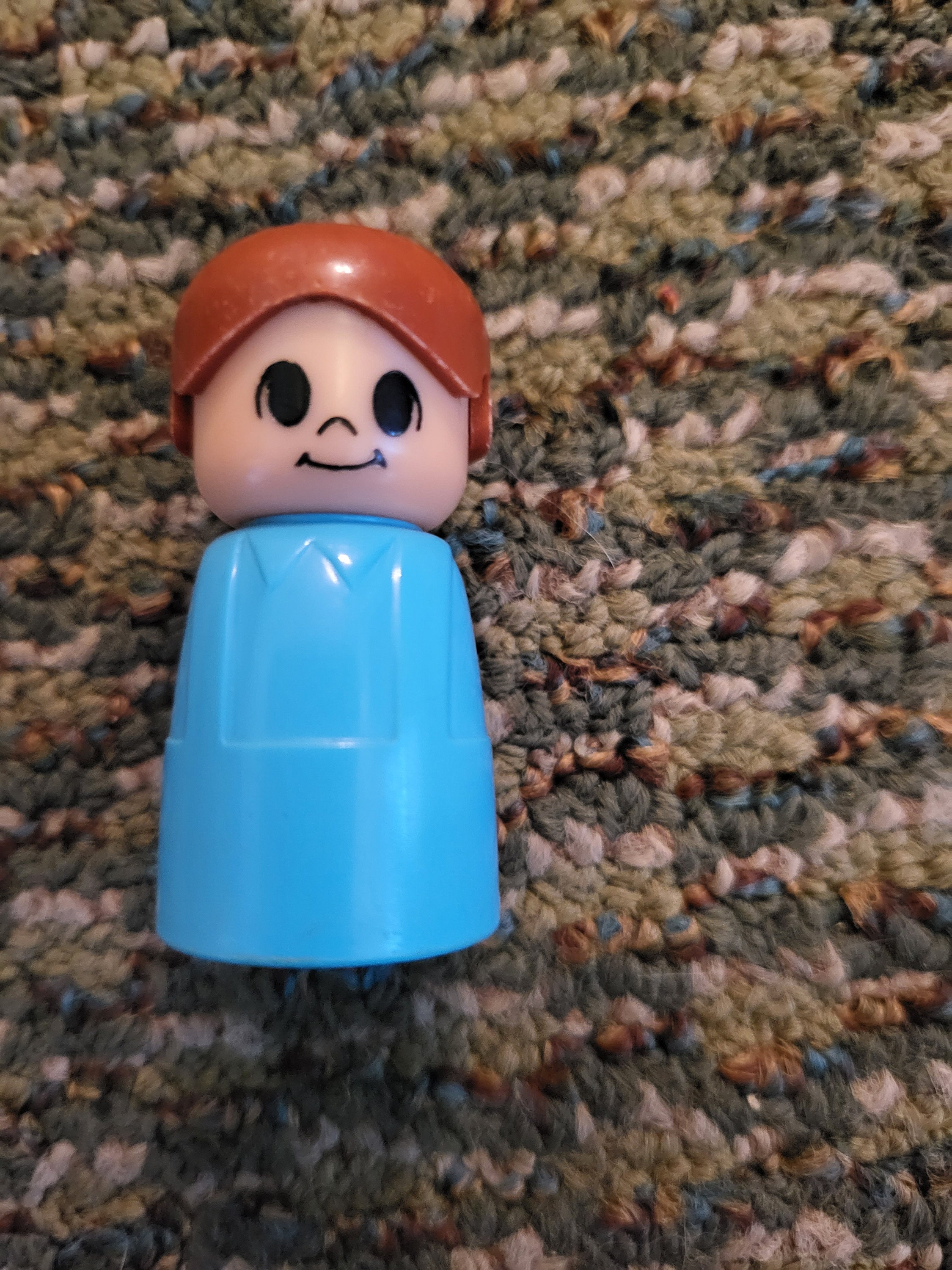 Vintage Tomy Playrail Rolling Little People Figure Man Boy - Etsy