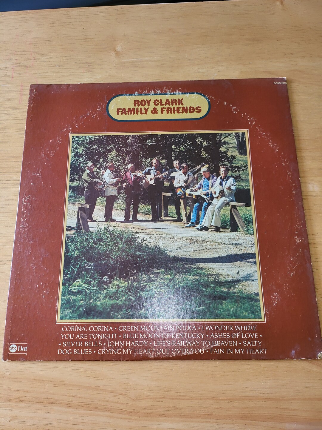 Roy Clark Family and Friends LP Vinyl Record 1974 ABC DOSD-2005 Country ...
