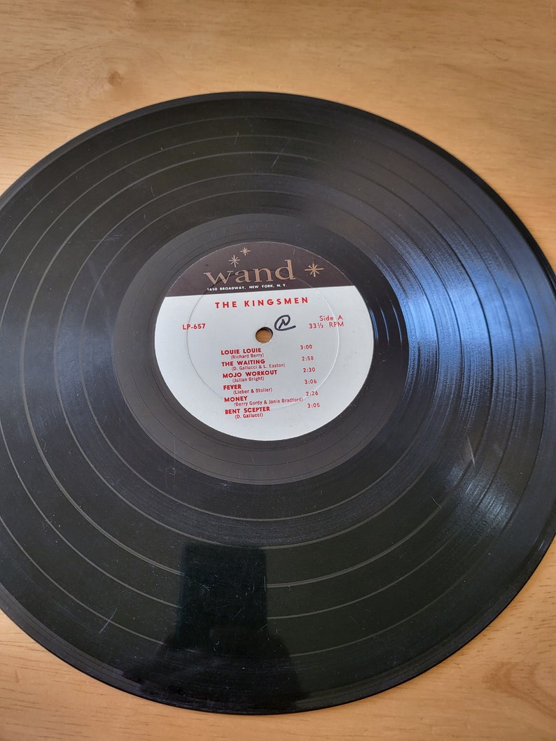 THE KINGSMEN Louie, Louie LP 1963 Wand 657 Pop Rock Kingsmen in Person ...