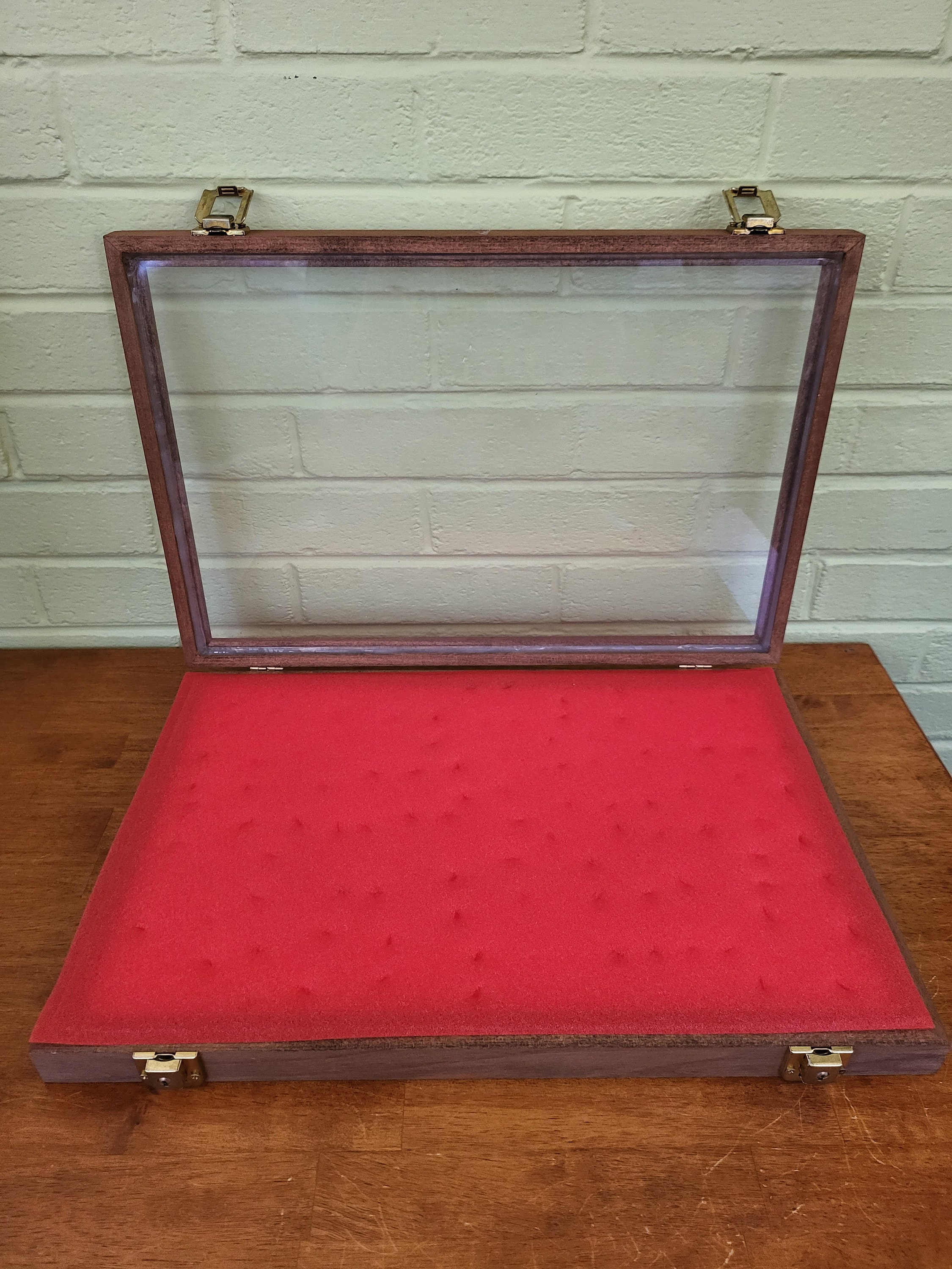 Lapel Pin Display Case Cabinet Shadow Box Frame Disney Hard - Etsy