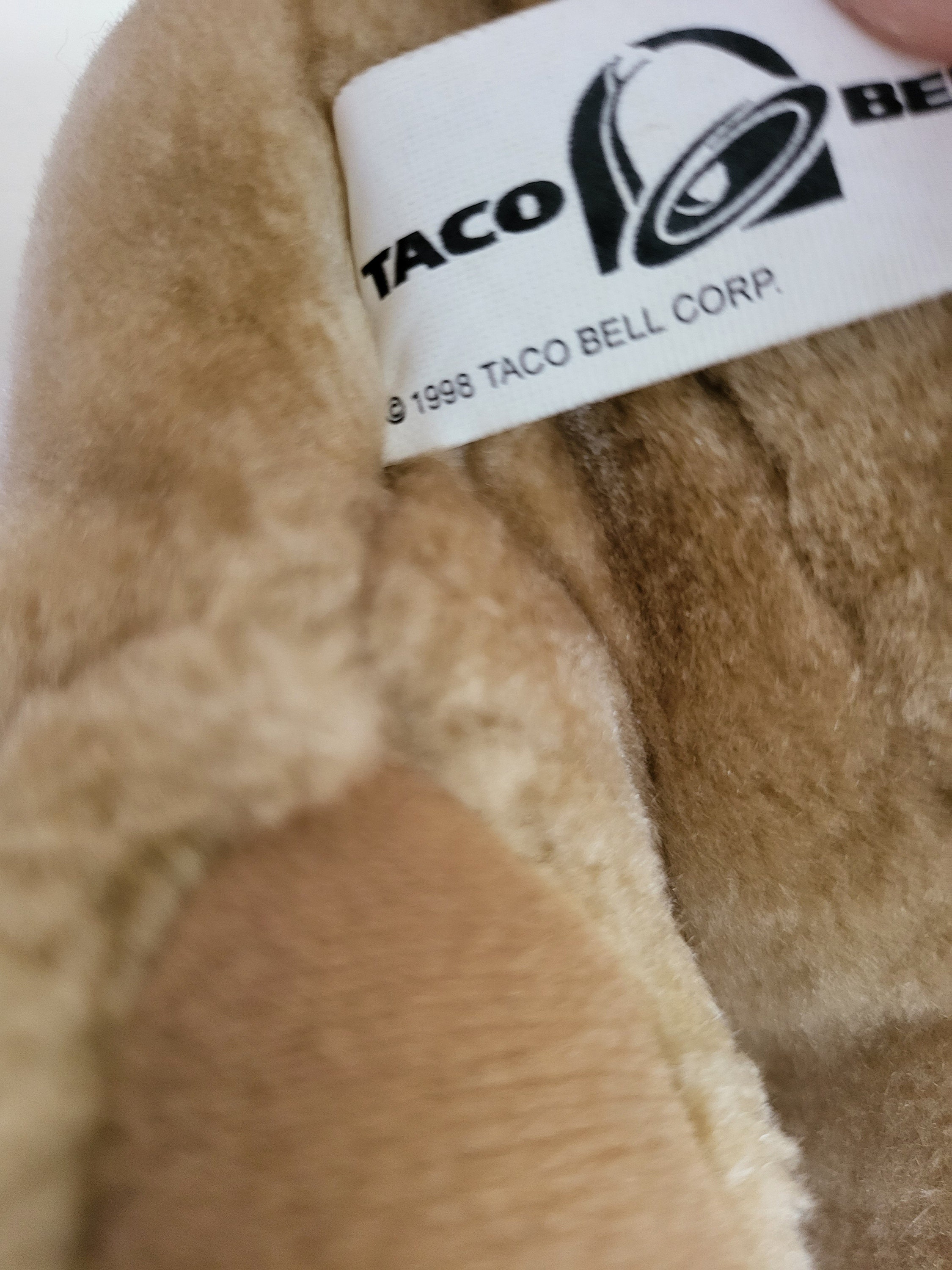 Vintage 1998 TACO BELL 12 Chihuahua Plush Stuffed Dog Toy Yo Quiero ...