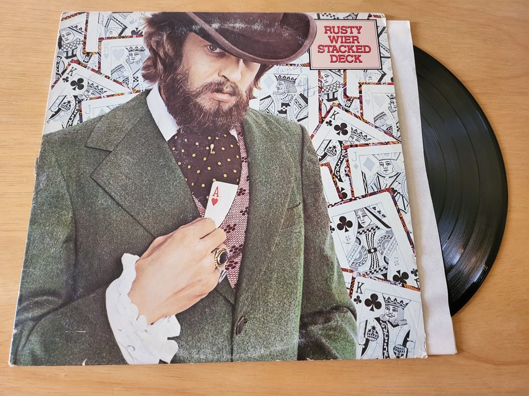 Rusty Wier Stacked Deck LP 1977 Columbia PC 34775 Stereo Country Rock ...
