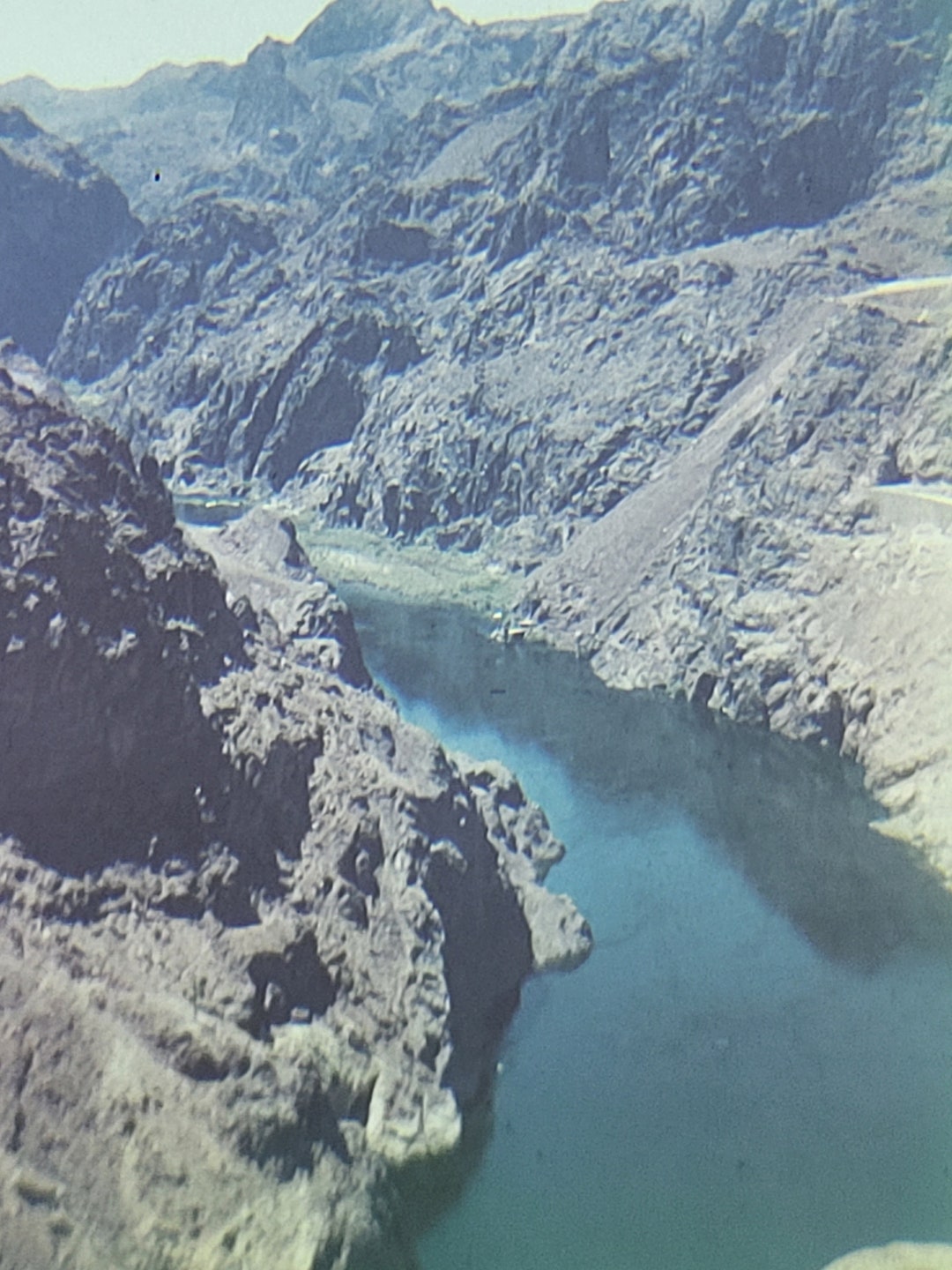 1950's Photo VINTAGE Found 35mm Colorado River Grand Canyon Park View ...