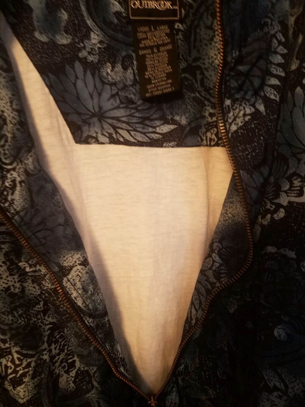 Vintage Outbrook Womens Windbreaker Jacket LARGE Full Zip - Etsy