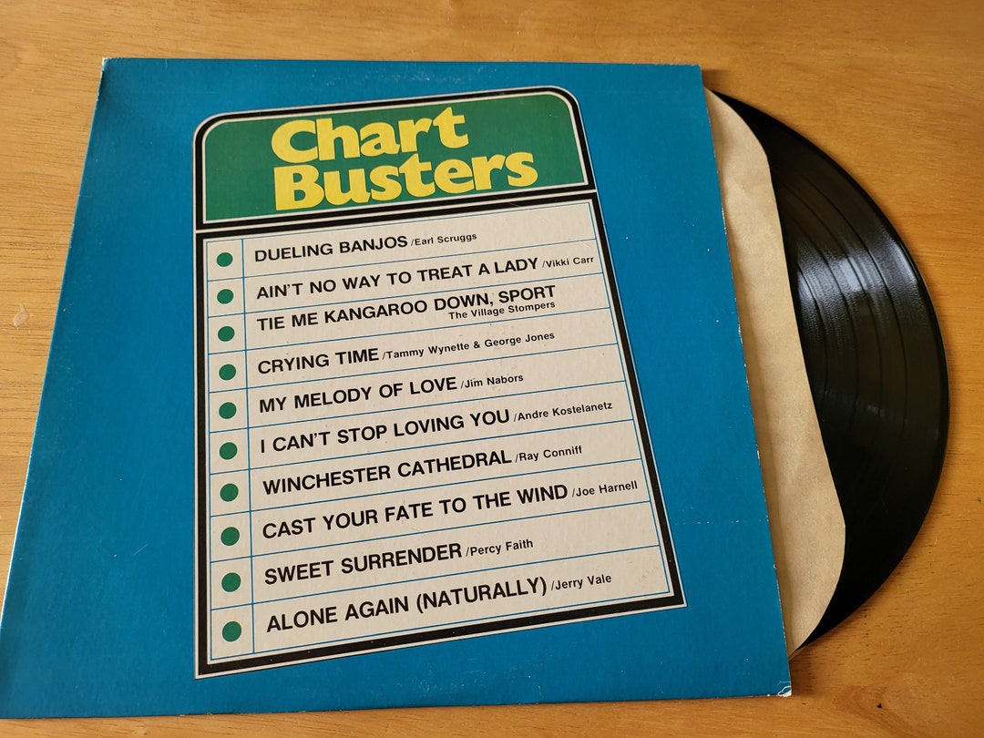 CHART BUSTERS LP 1980 Columbia House Various Hits 1P 7122 Pop Vinyl ...