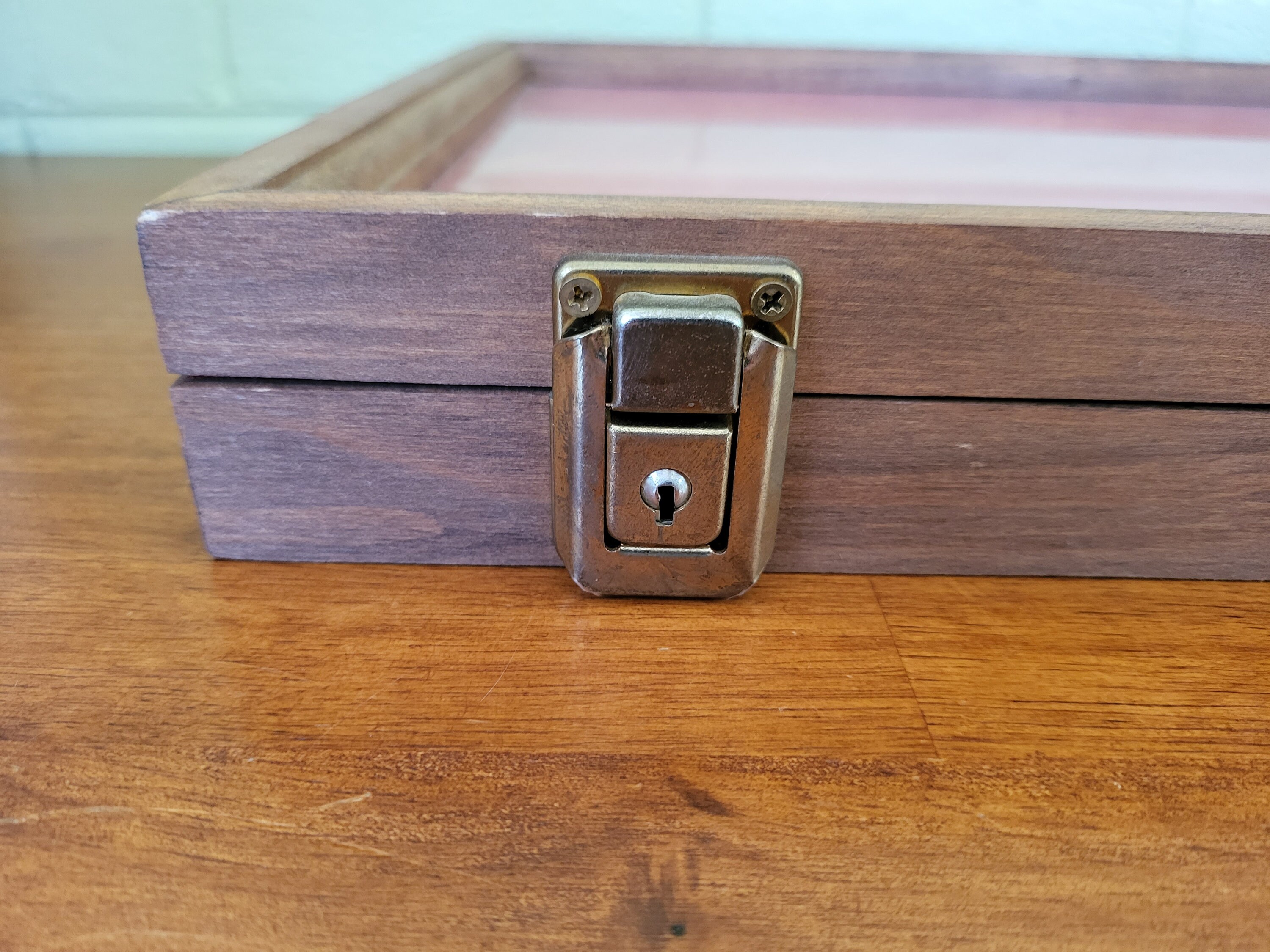 Lapel Pin Display Case Cabinet Shadow Box Frame Disney Hard - Etsy