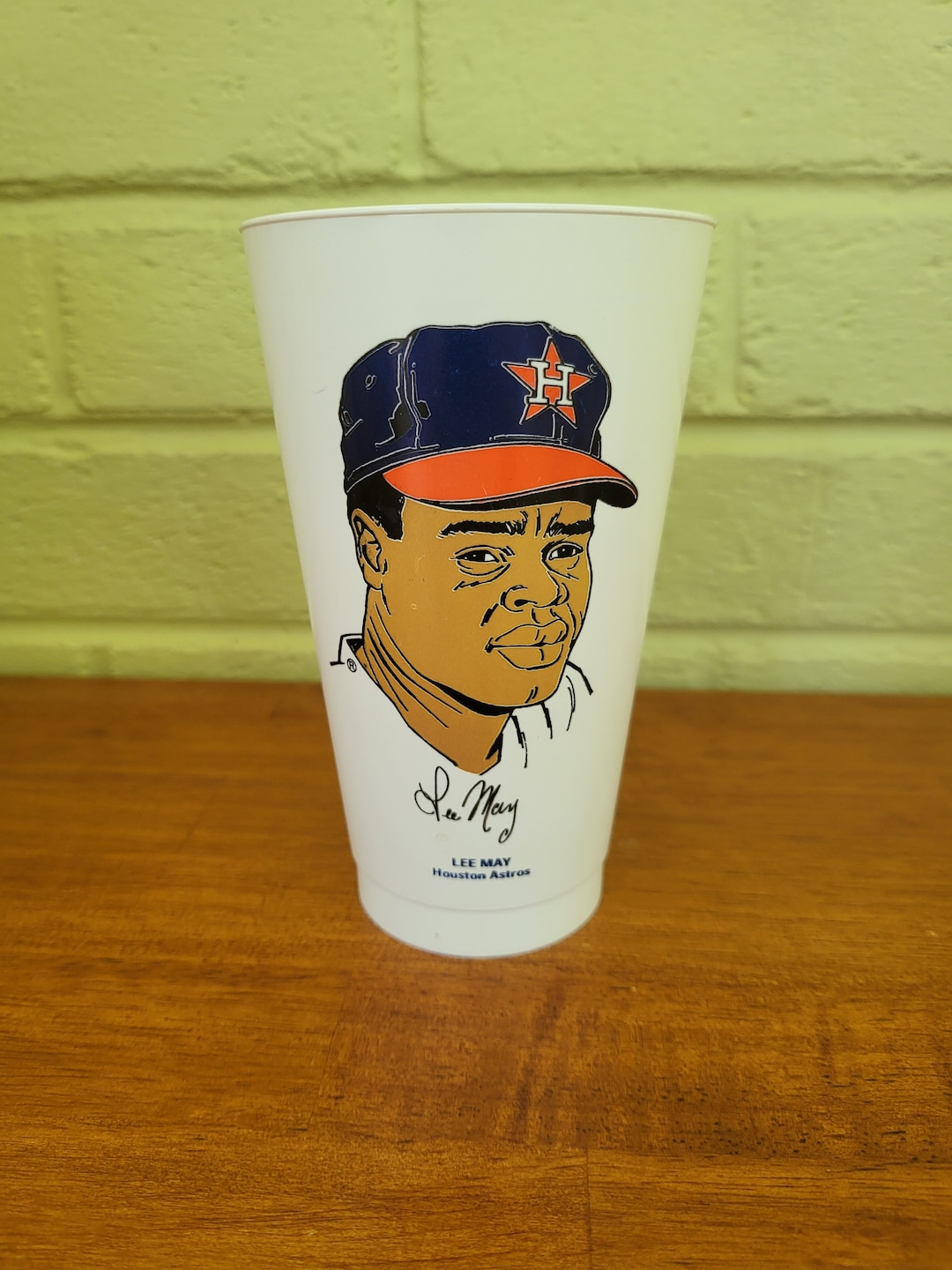 LEE MAY Houston Astros Slurpee Cup 7-11 Vintage MLB 7-eleven 1972 - Etsy