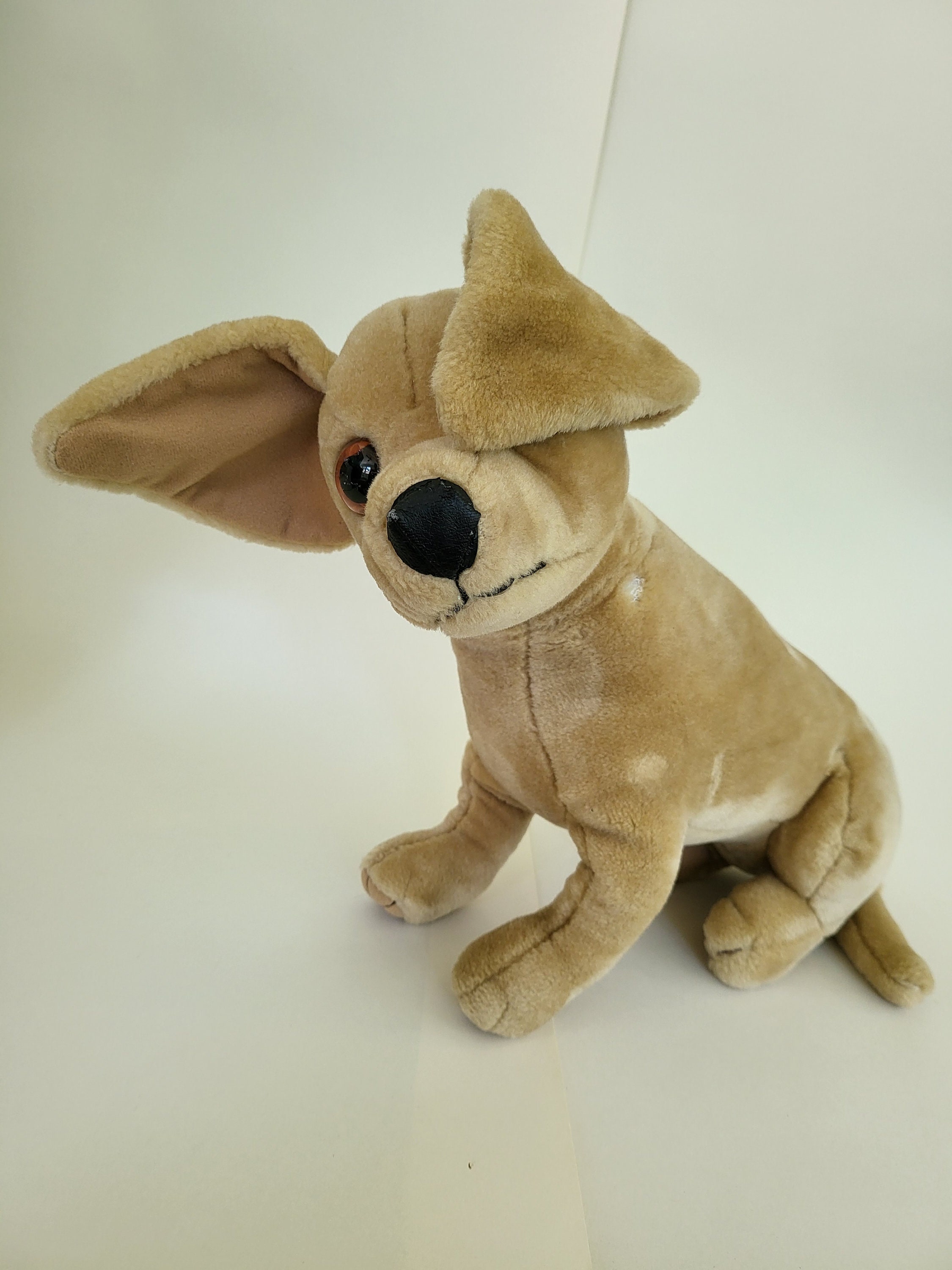 Vintage 1998 TACO BELL 12 Chihuahua Plush Stuffed Dog Toy Yo Quiero ...