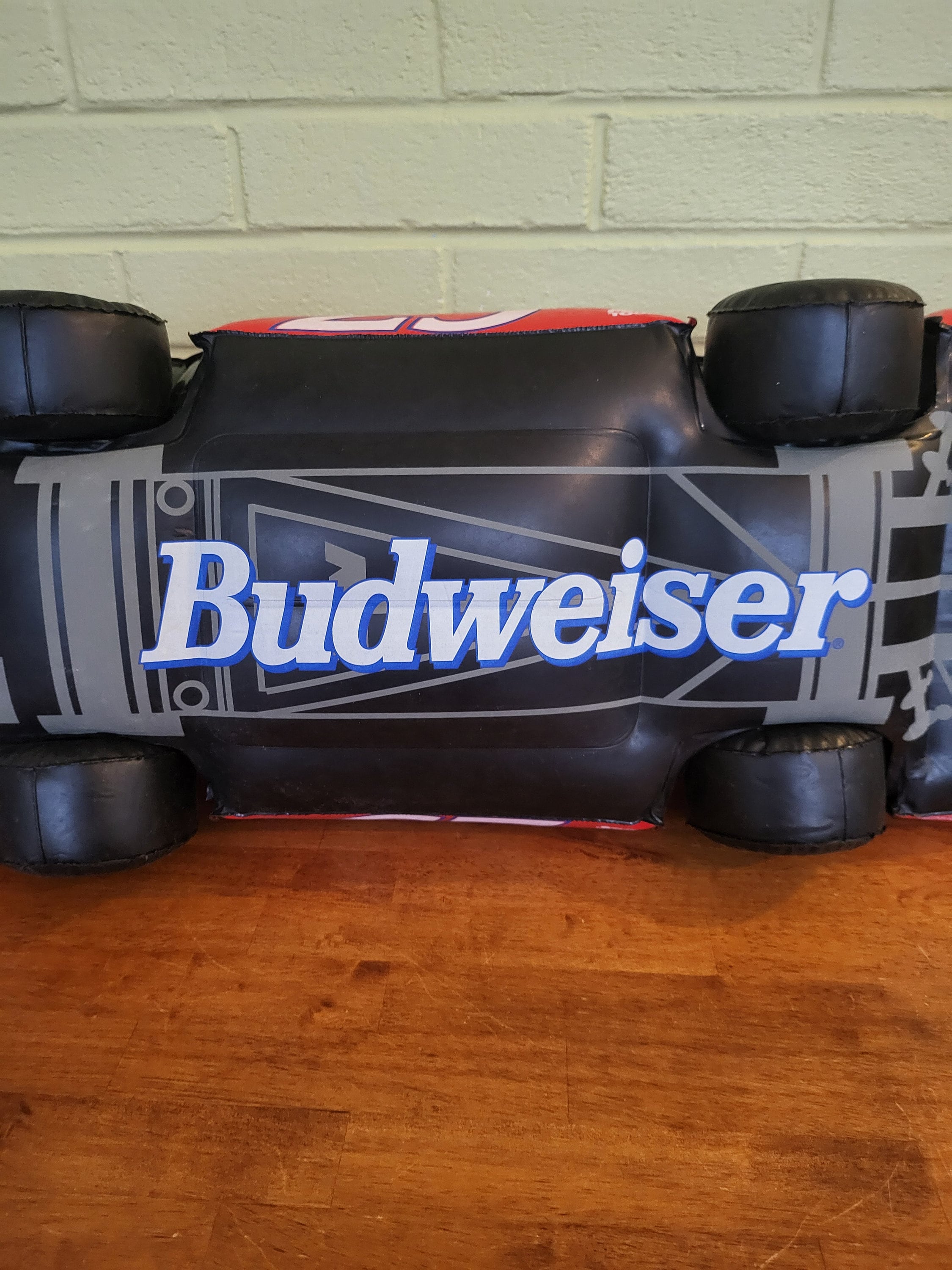 Vintage 1993 Budweiser Inflatable NASCAR 40 Ken Schrader Bar Mancave ...