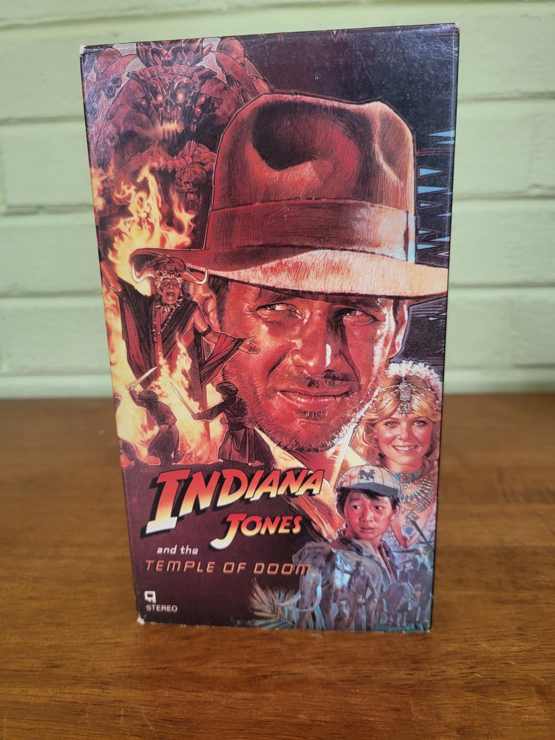 INDIANA JONES and the Temple of Doom VHS Movie 1984 1980s Action ...