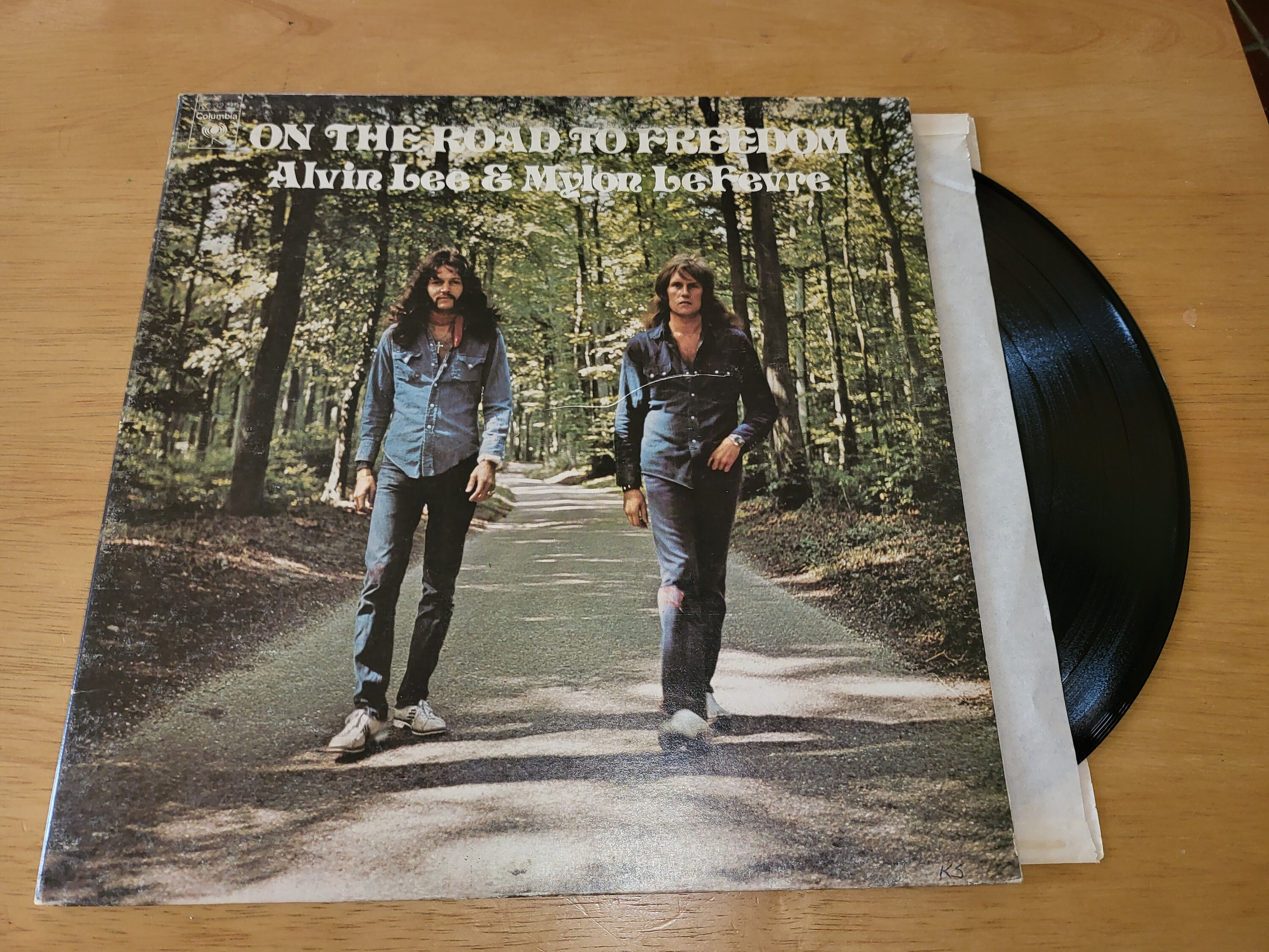 Alvin Lee Mylon Lefevre on the Road to Freedom LP 1973 Columbia KC ...