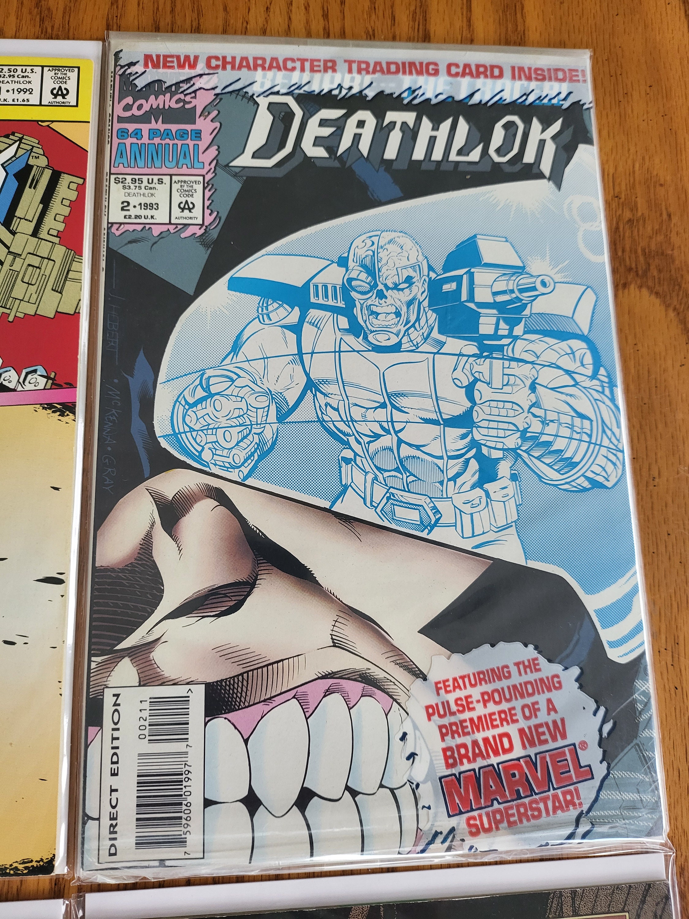 Deathlock Comic Book Lot 4 2 4 20 Annual 1 1990s Marvel - Etsy