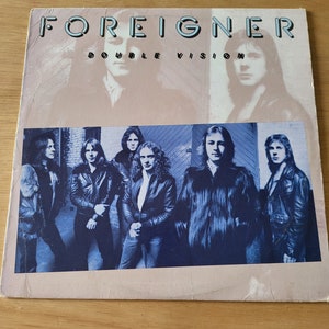 FOREIGNER Double Vision LP Vinyl 1978 Atlantic Records SD 19999 Rock LP5 - Etsy