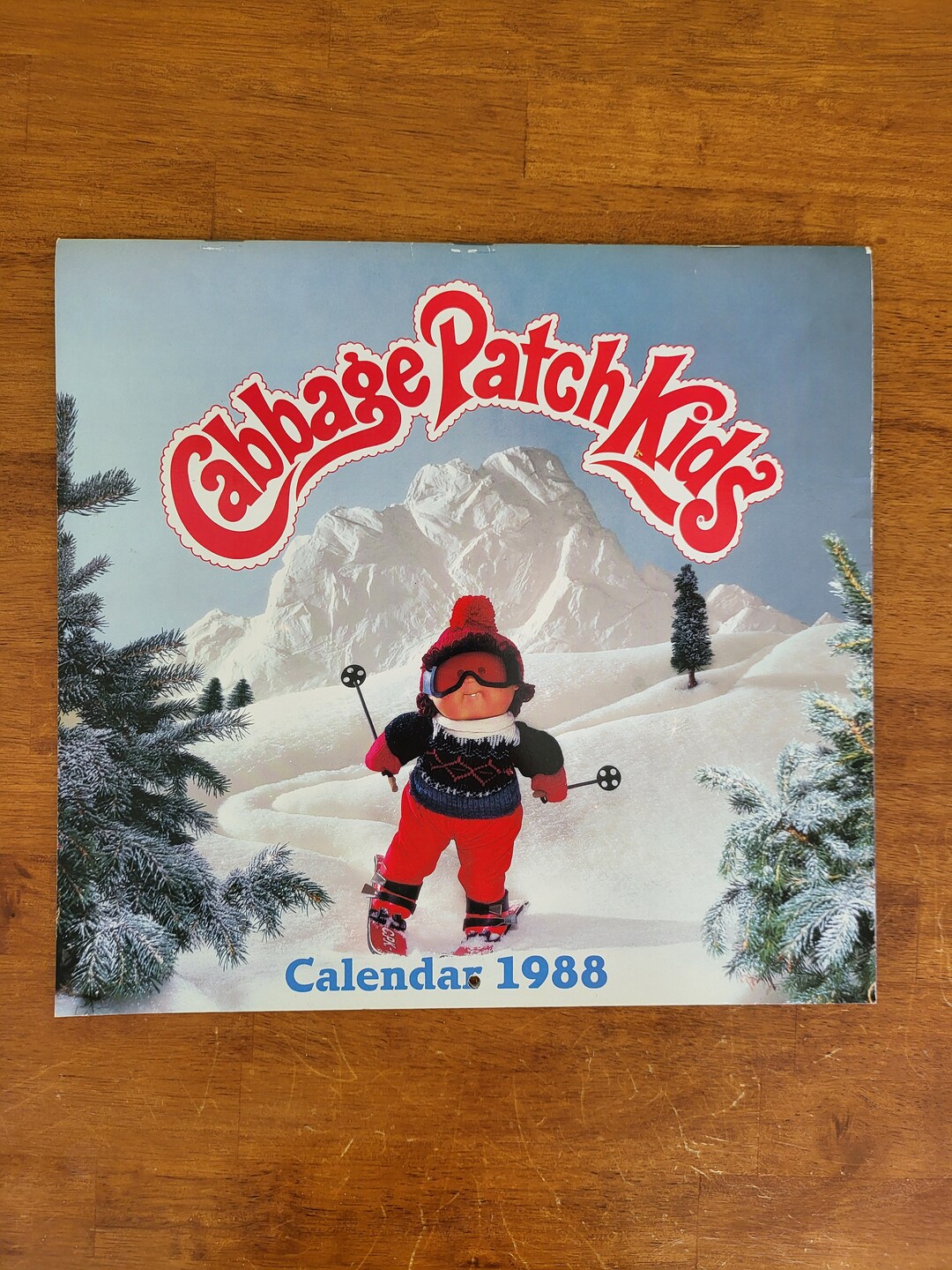 Vintage 1988 Cabbage Patch Kids Calendar Brand New Unused Full Color ...