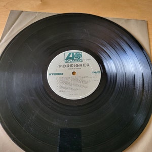FOREIGNER Double Vision LP Vinyl 1978 Atlantic Records SD 19999 Rock LP5 - Etsy