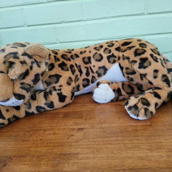 Plush Leopard - Etsy