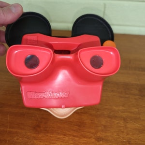 Vintage 1989 Mickey Mouse 3D View Master Reel View-master Walt Disney ...