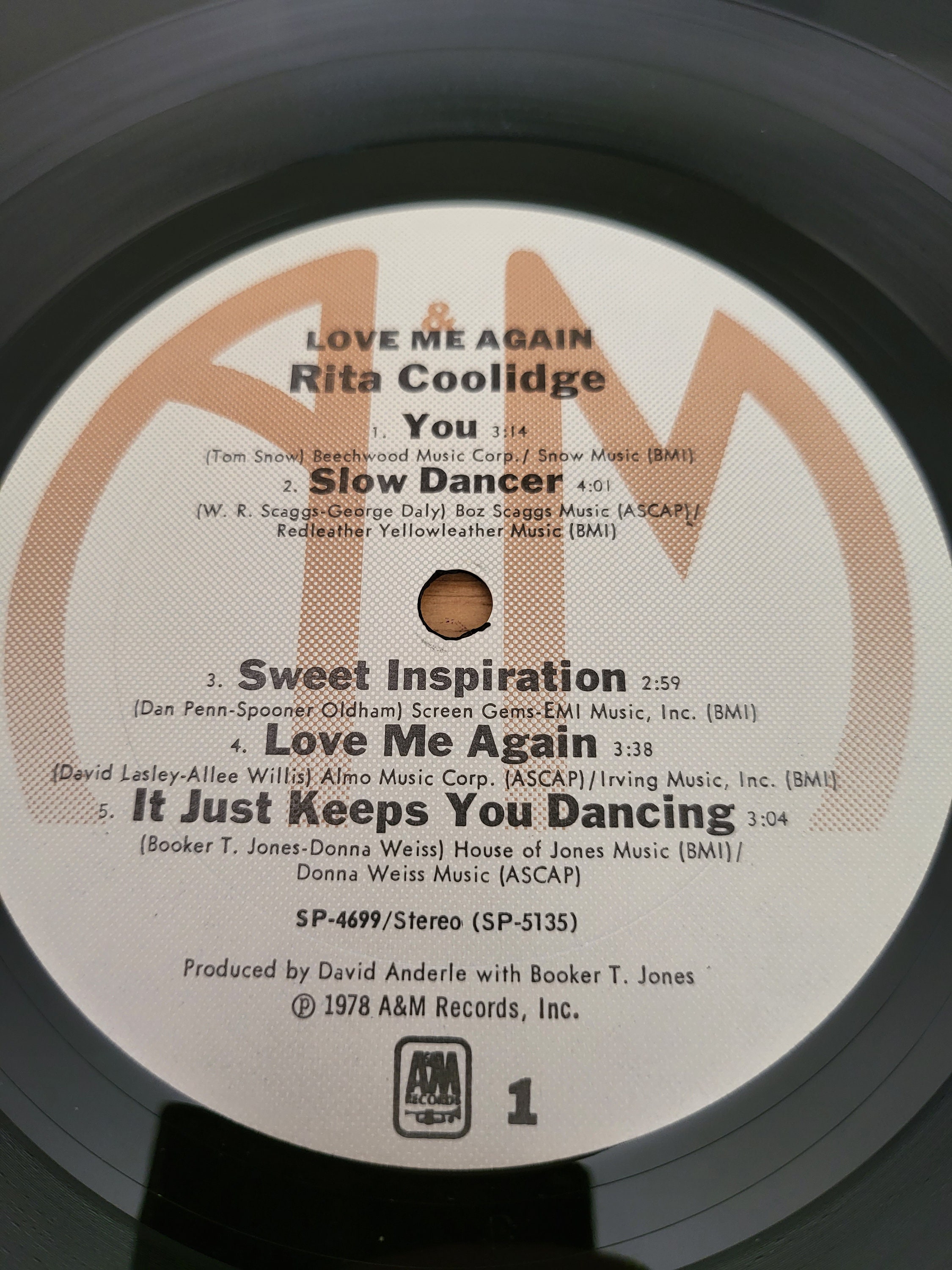 RITA COOLIDGE Love Me Again LP 1978 A&M 4699 Country Jazz Pop - Etsy