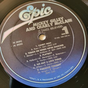Mickey Gilley Charly Mcclain It Takes Believers Vinyl LP 1984 Epic FE ...