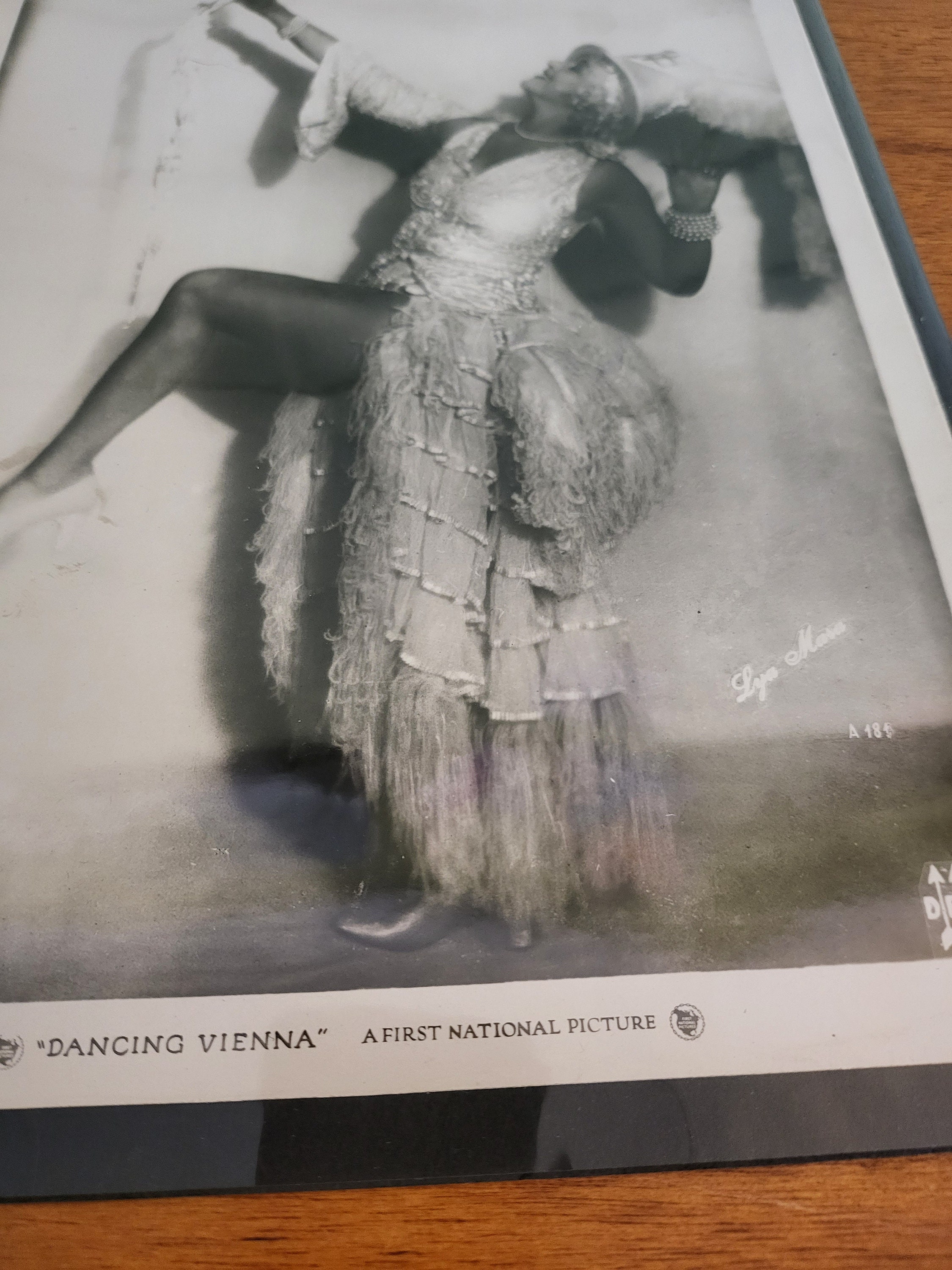 LYA MARA Original Autographed 8X10 Photo LOT of 2 Movie Actress Dancing ...