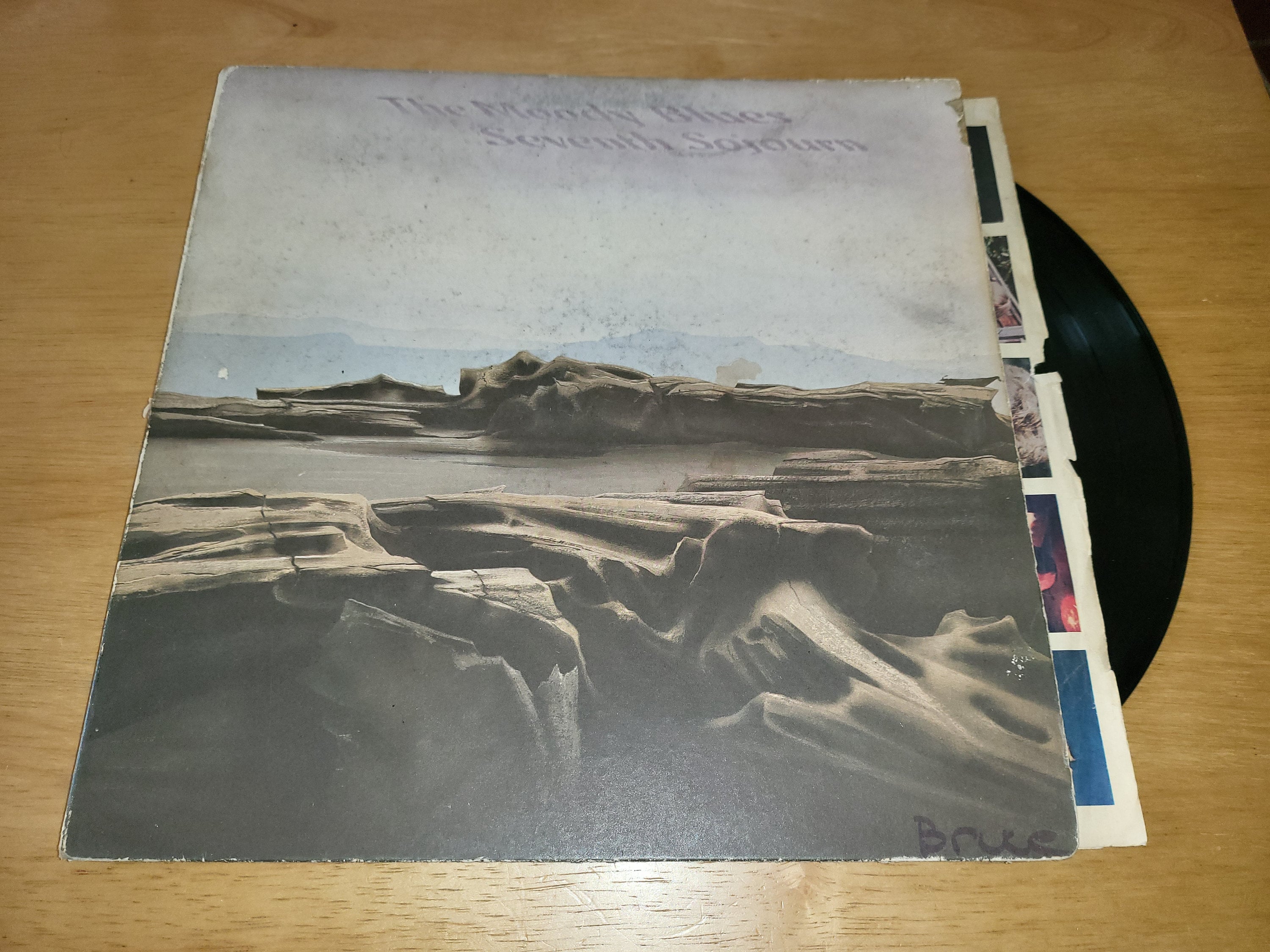 The Moody Blues Seventh Sojourn LP 1972 Threshold THS 7 Vinyl Record ...