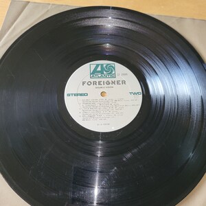 FOREIGNER Double Vision LP Vinyl 1978 Atlantic Records SD 19999 Rock LP5 - Etsy