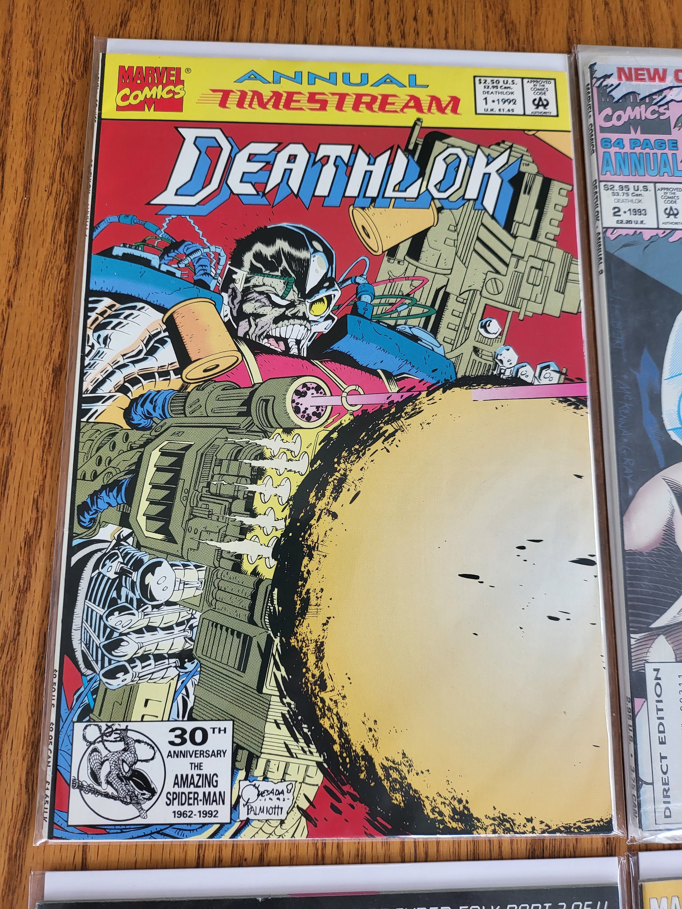Deathlock Comic Book Lot 4 2 4 20 Annual 1 1990s Marvel - Etsy