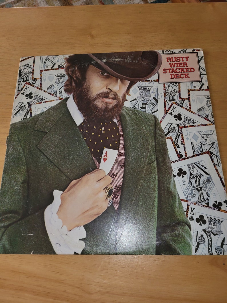Rusty Wier Stacked Deck LP 1977 Columbia PC 34775 Stereo - Etsy