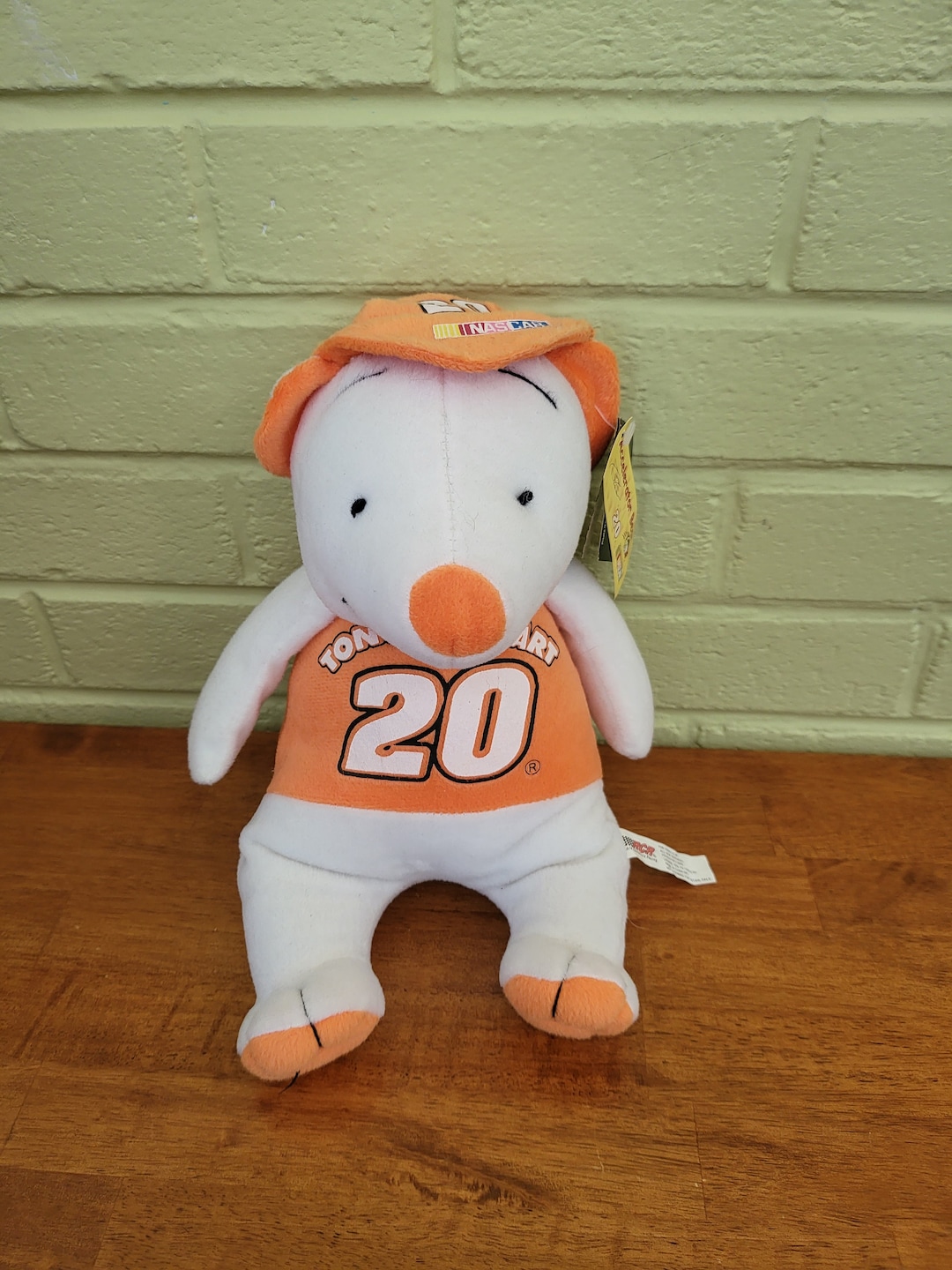Tony Stewart NASCAR Accelerator Bear Collect Plush 14" New #20 Home ...