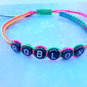 Gaming Platform Bracelet With Stickers Kids Gaming Macrame Bracelet 30 ...