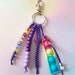 POP IT Fidget Keychain Personalised Keyring With Your Text Kids Party ...