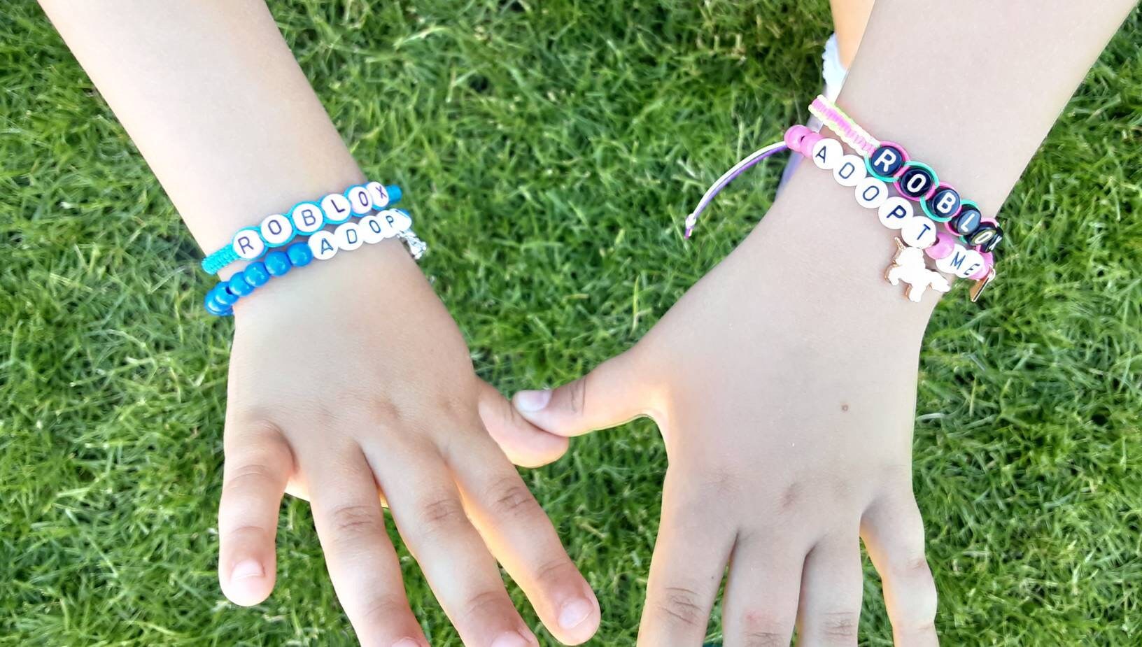 Gaming Platform Bracelet With Stickers Kids Gaming Macrame Bracelet 30 ...