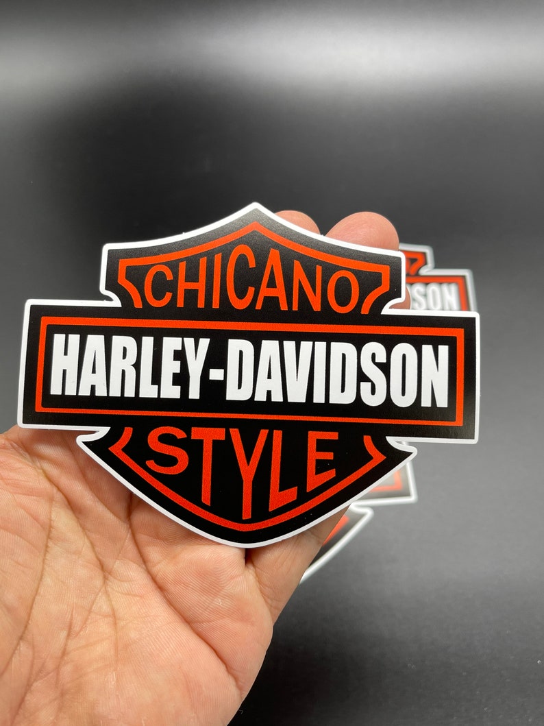 Chicano Style Stickers 3pk Black and Orange - Etsy
