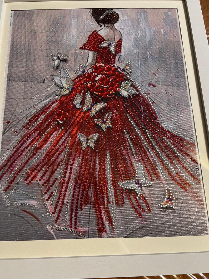 Completed Diamond Art - Etsy