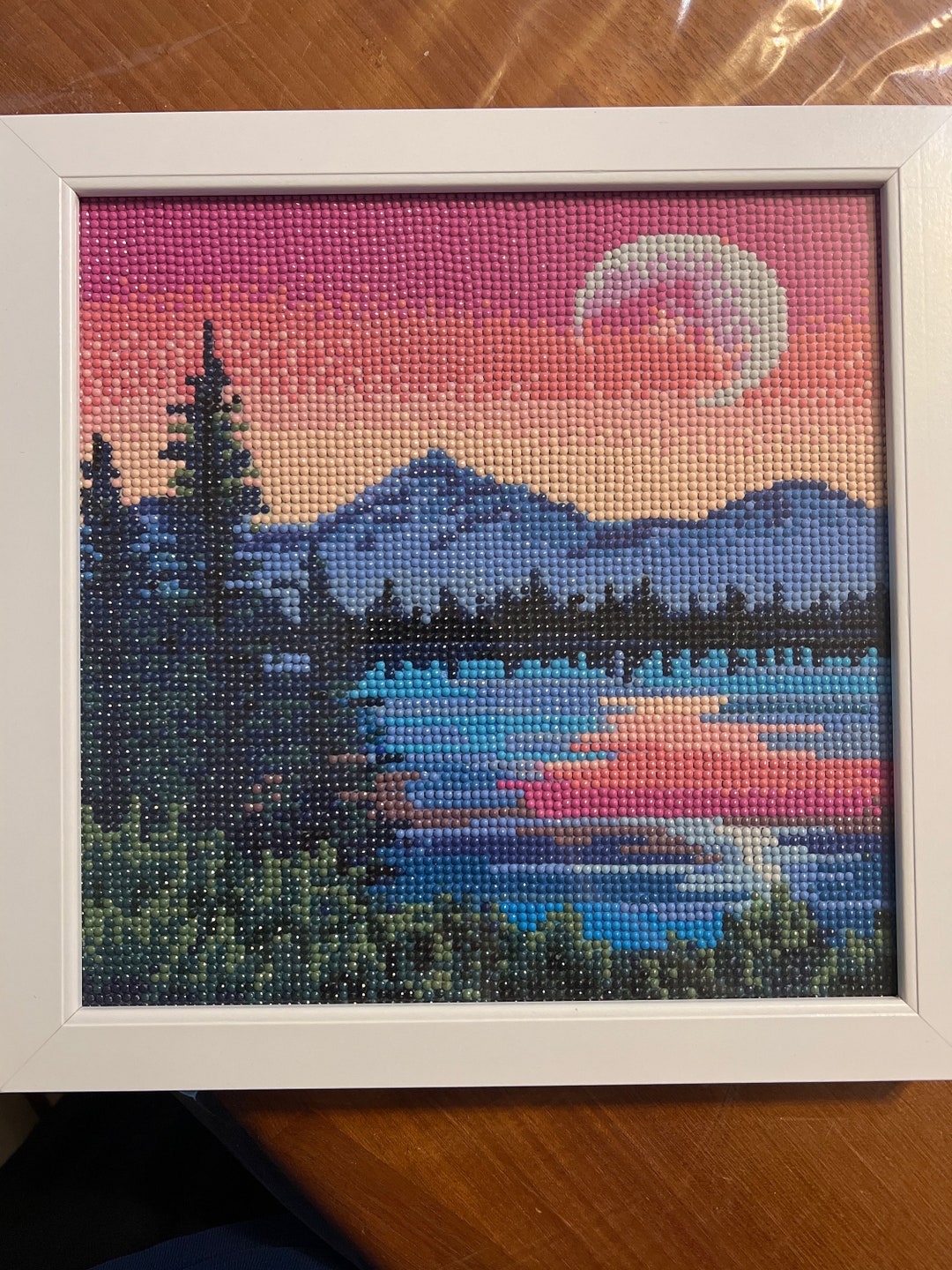 Retro Sunset Diamond Art - Etsy