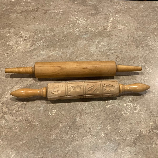 Embossed Rolling Pins - Etsy